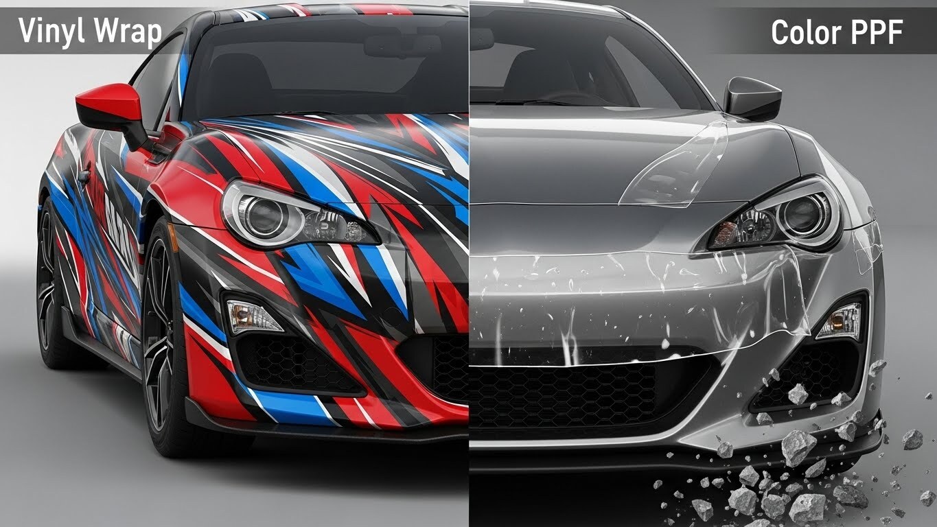 Color PPF vs Vinyl Wrap: Which Is Better? - TeckWrap UK Official